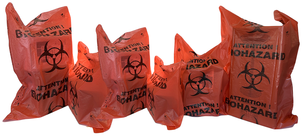 Medical waste disposal bags - Online shop "Budleya" - Medical waste ...