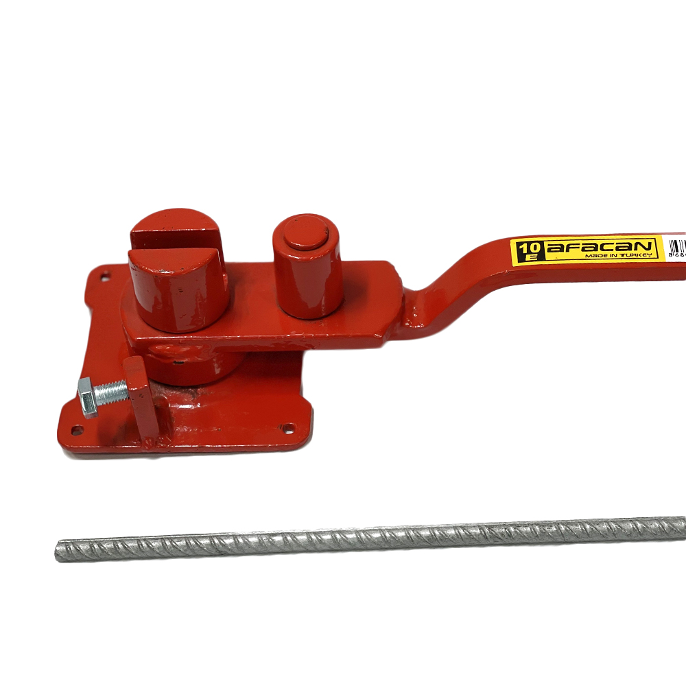 Manual rebar bending machine Afacan 12E, up to 12 mm in diameter, for ...
