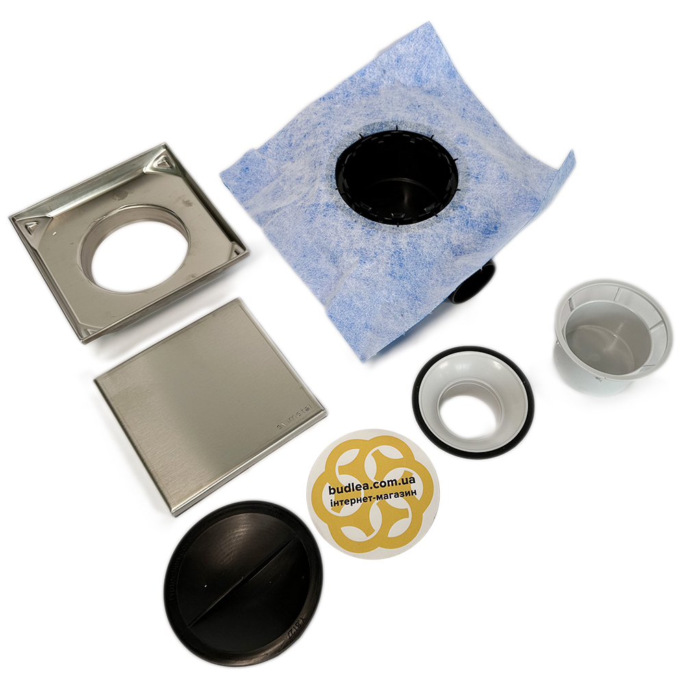 Трап для душу серії PYS Floor Drain 15х15 см, горизонтальний, під ...