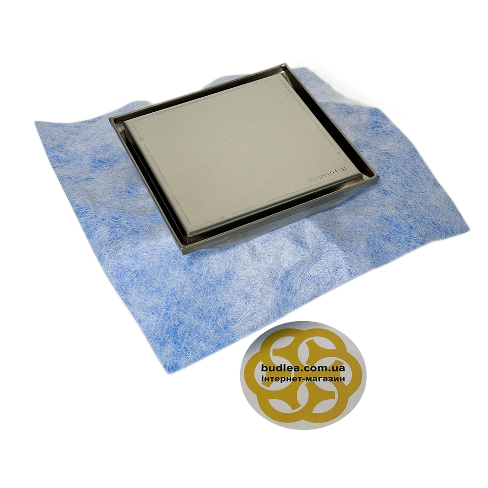 Трап для душу серії PYS Floor Drain 15х15 см, вертикальний, під плитку ...