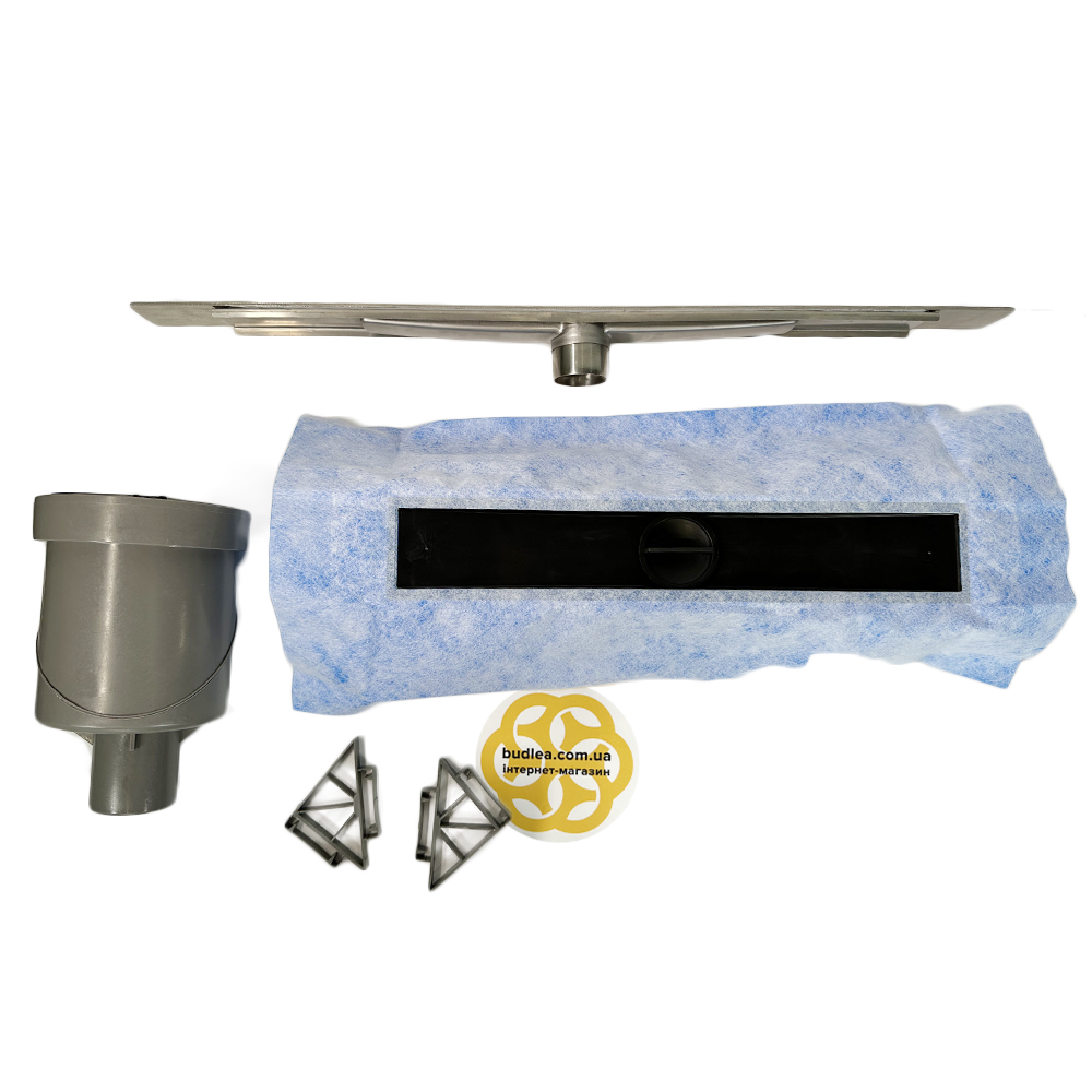 Shower drain Trend Line 60 cm, vertical s-trap Evimetal — Buy | T1V12L60S1