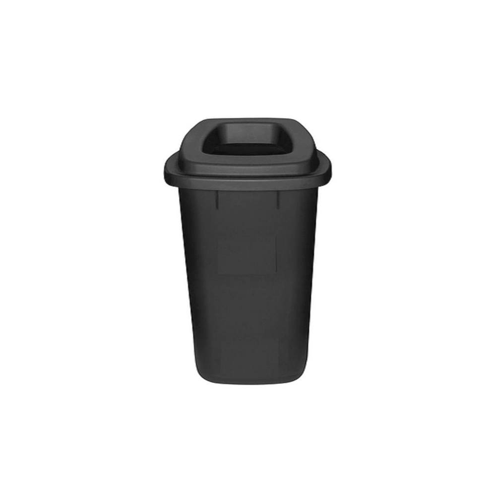 Garbage tank 60L, lid with hole, plastic, gray SNMZ — Buy Garbage tank ...