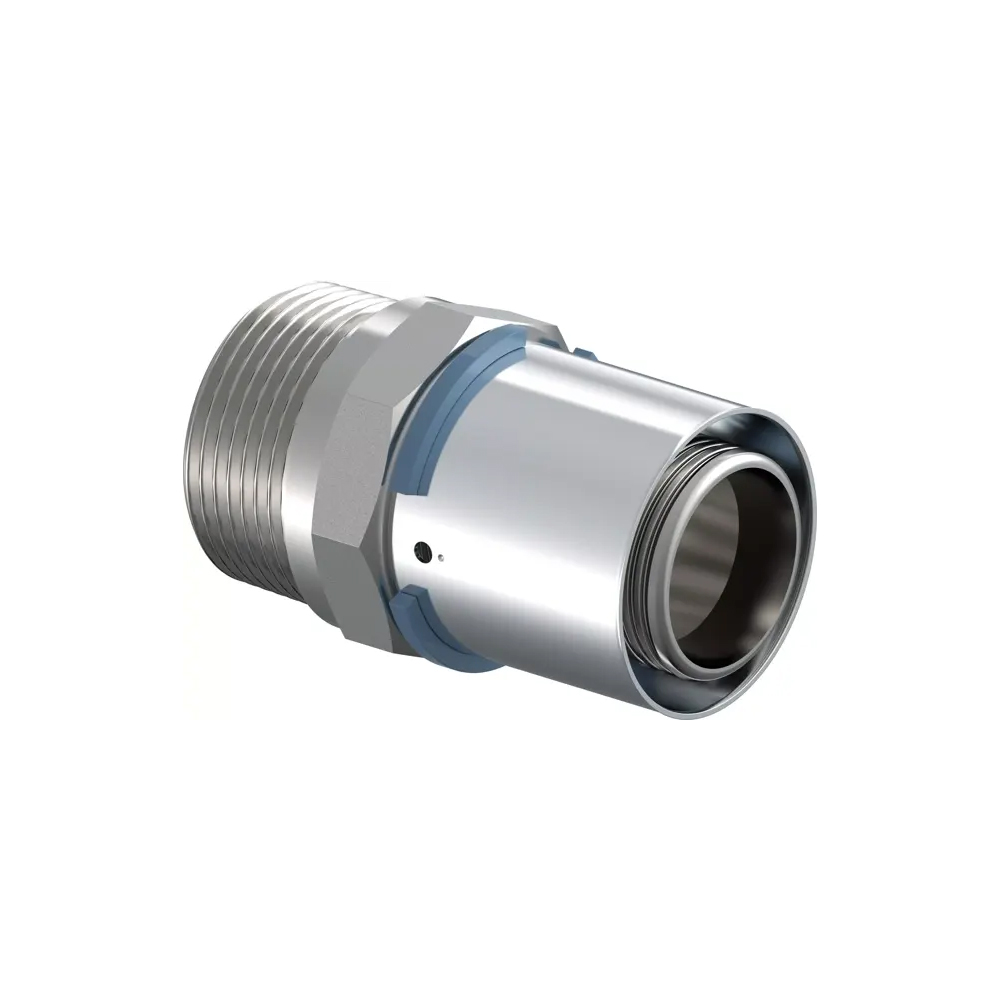 Штуцер із зовнішнім різьбленням 40-R1 1/2"MT Uponor S-Press PLUS Uponor ...